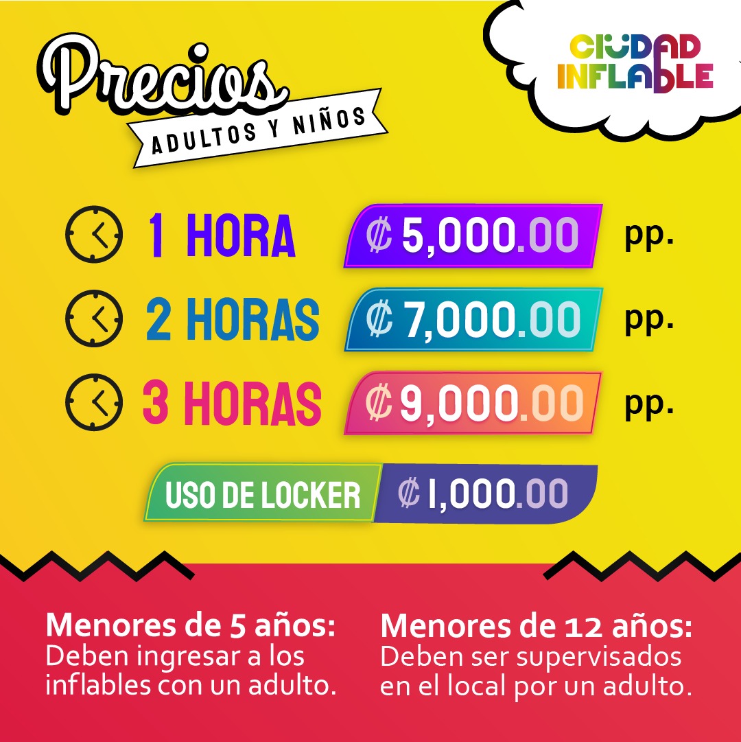 Ciudad Inflable – 1000 metros cuadrados de Pura Diversión